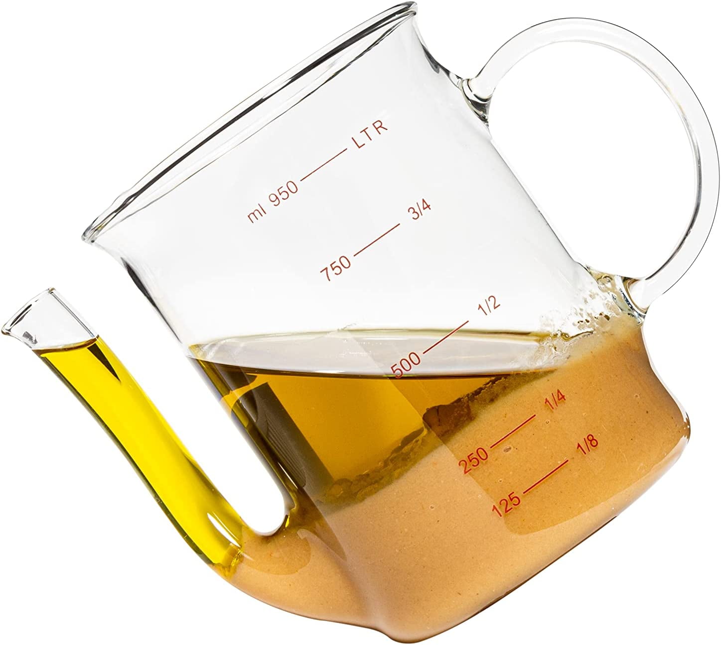 Simax Fat Separator For Gravy, Glass Gravy Separator, Fat Separator for ...