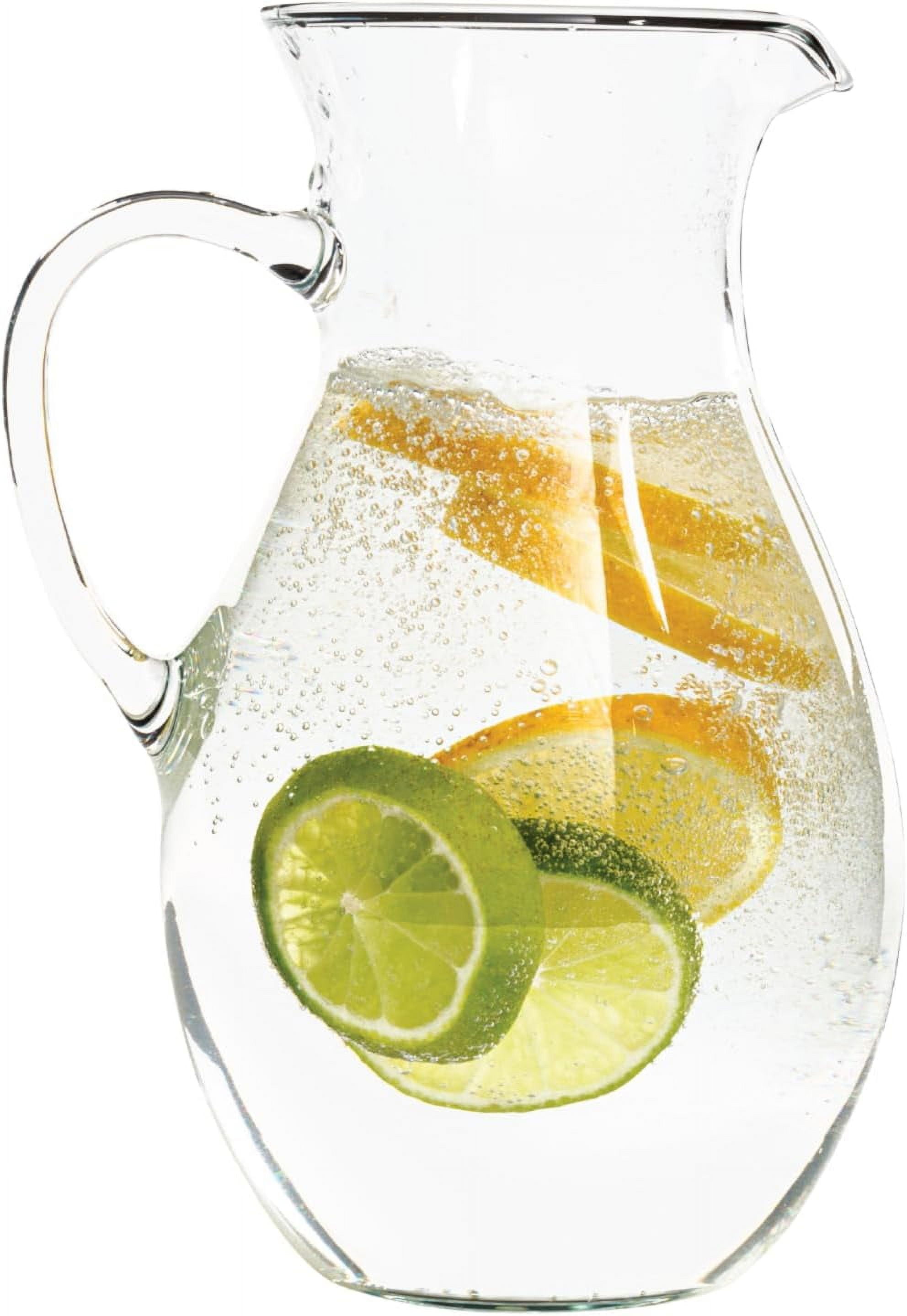 Simax Glass Pitcher With Spout, SMALL 1 Quart Borosilicate Glass ...