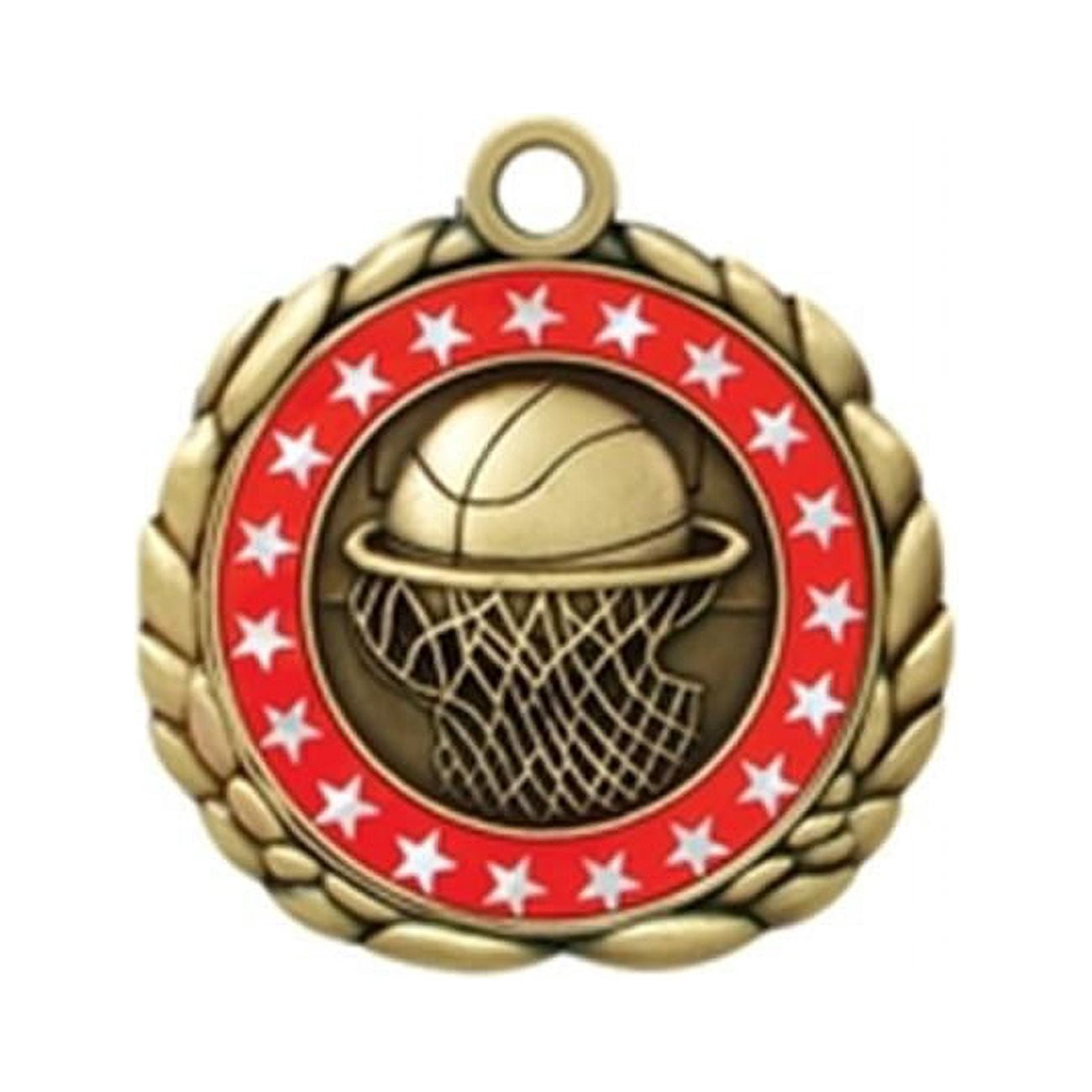 Simba 2 .5 in. Antique Gold QCM Medal Basketball - Walmart.com