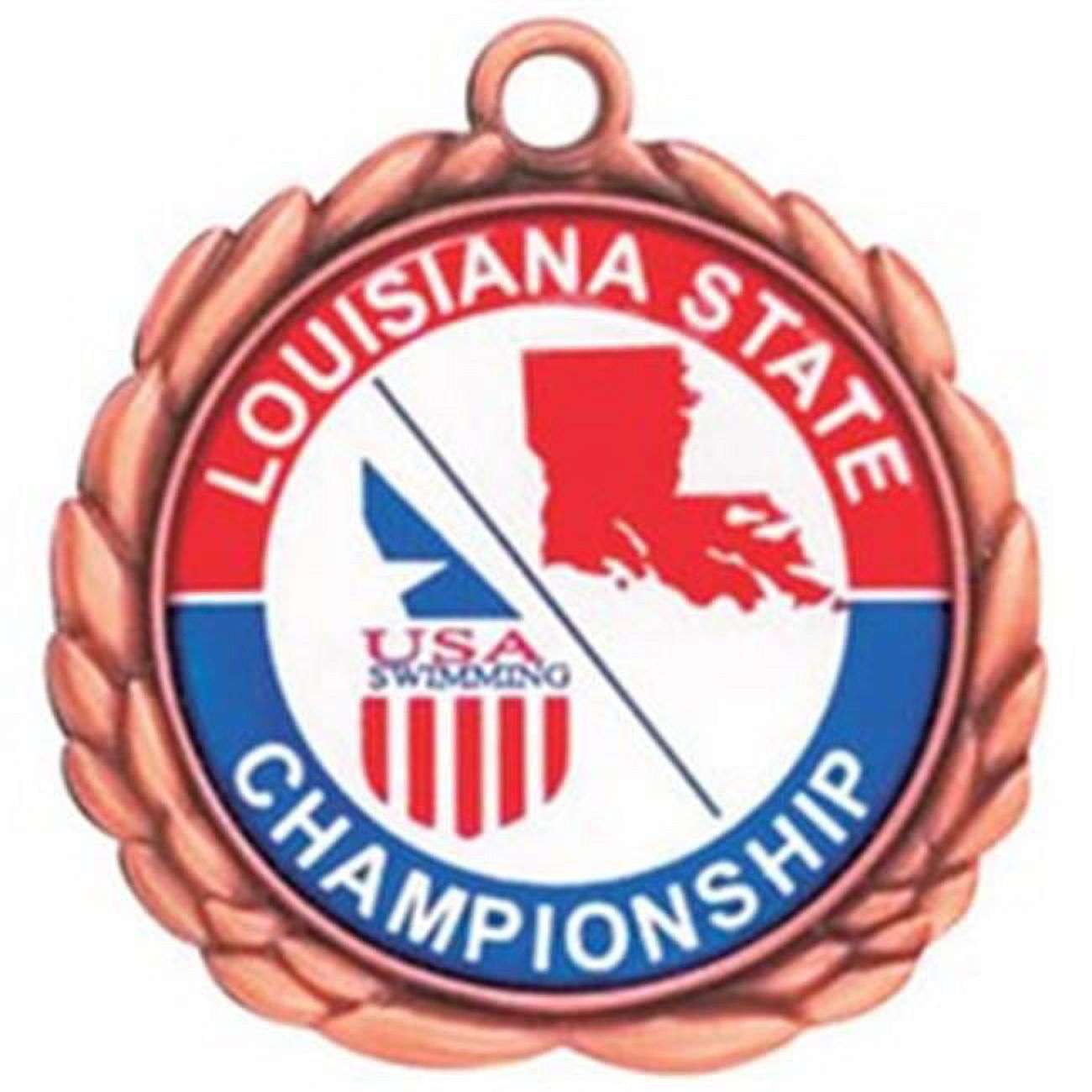 Simba EXPRESS-032 1.5 in. Vibraprint Insert Medal, Gold - Walmart.com