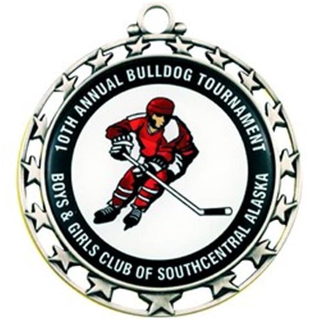 Simba EXPRESS-034A 2.5 in. Vibraprint Insert Medal with Star Piercing ...