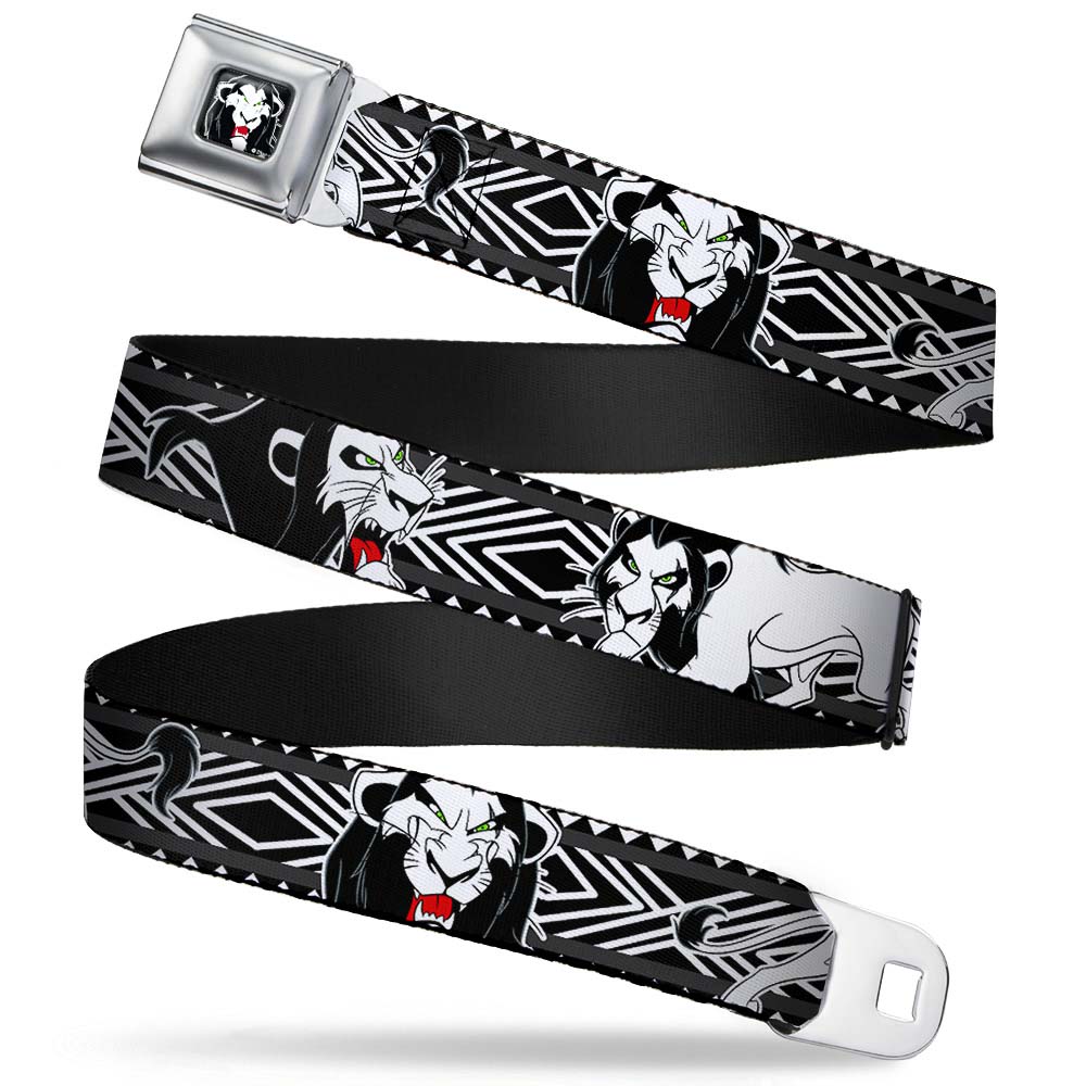 Simba Face Full Color Black White Red Lion King Scar Poses White Black ...