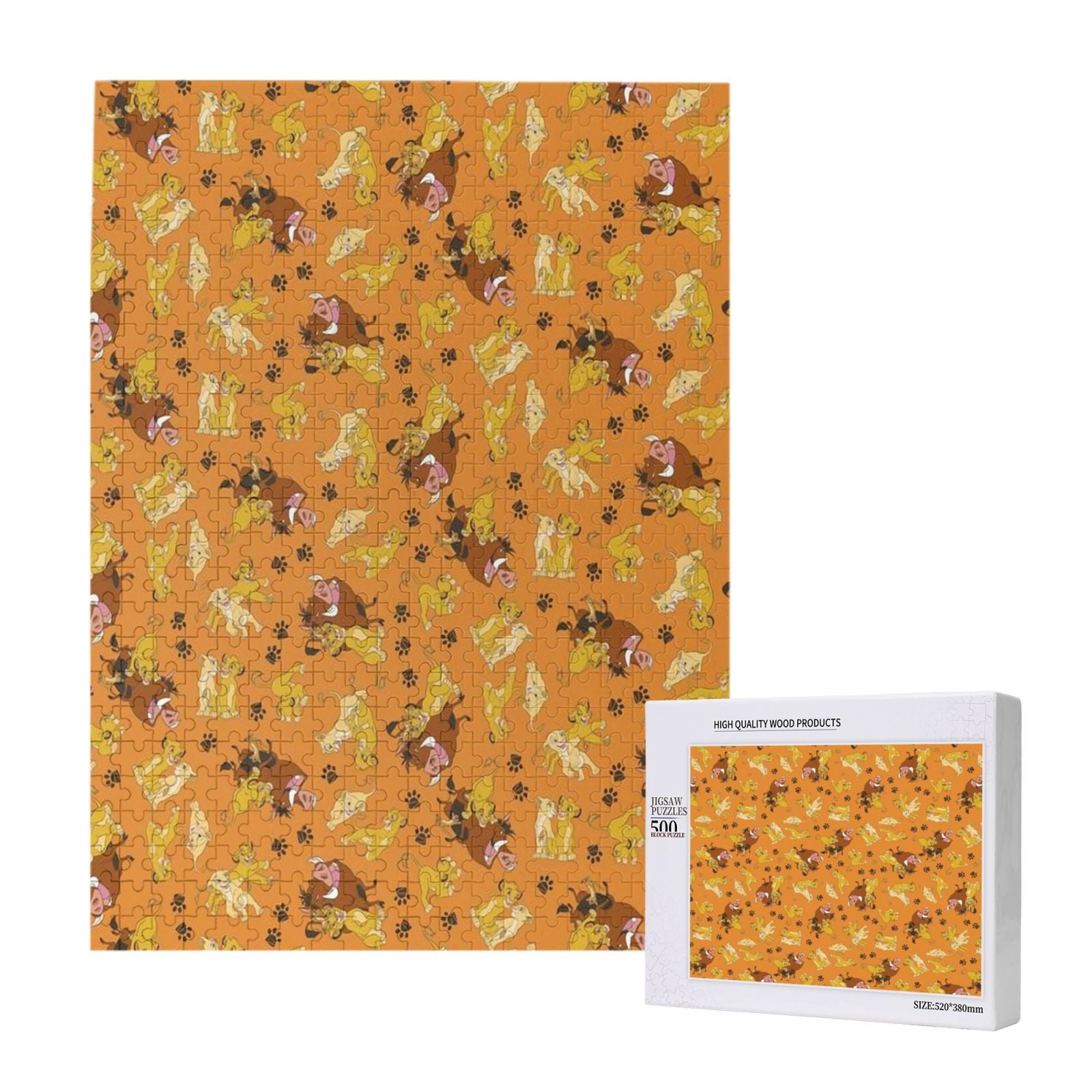 Simba Jigsaw Puzzle Interactive Brain Teaser Board Game for Adults ...