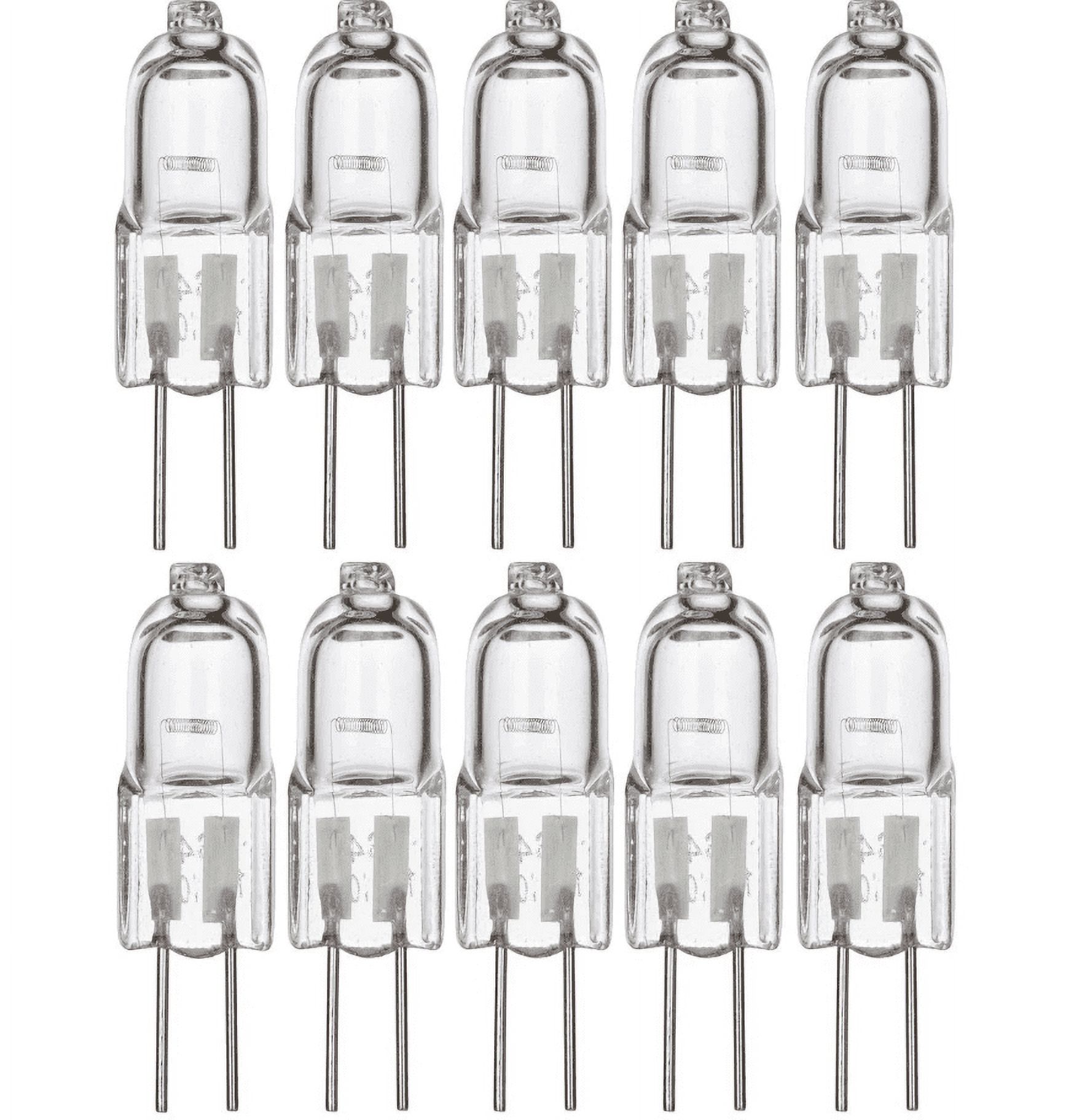Simba Lighting Halogen G4 T3 10W 120lm Bi-Pin Bulbs 12V JC 2700K Warm ...