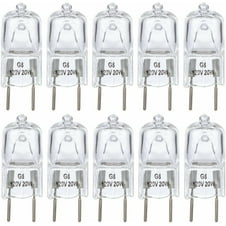 G8 Halogen Base Bulbs