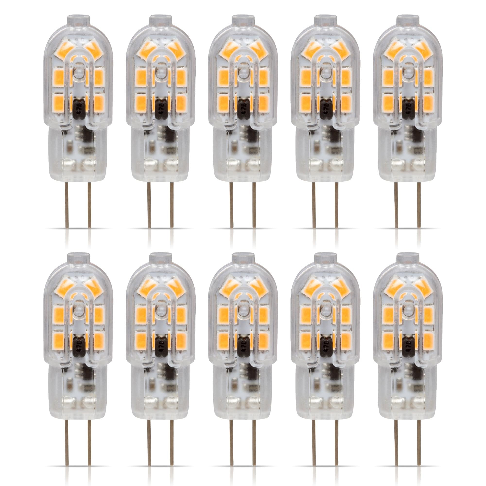 Simba Lighting LED G4 1.5W T4 20W Halogen Replacement JC Bi-Pin Base ...