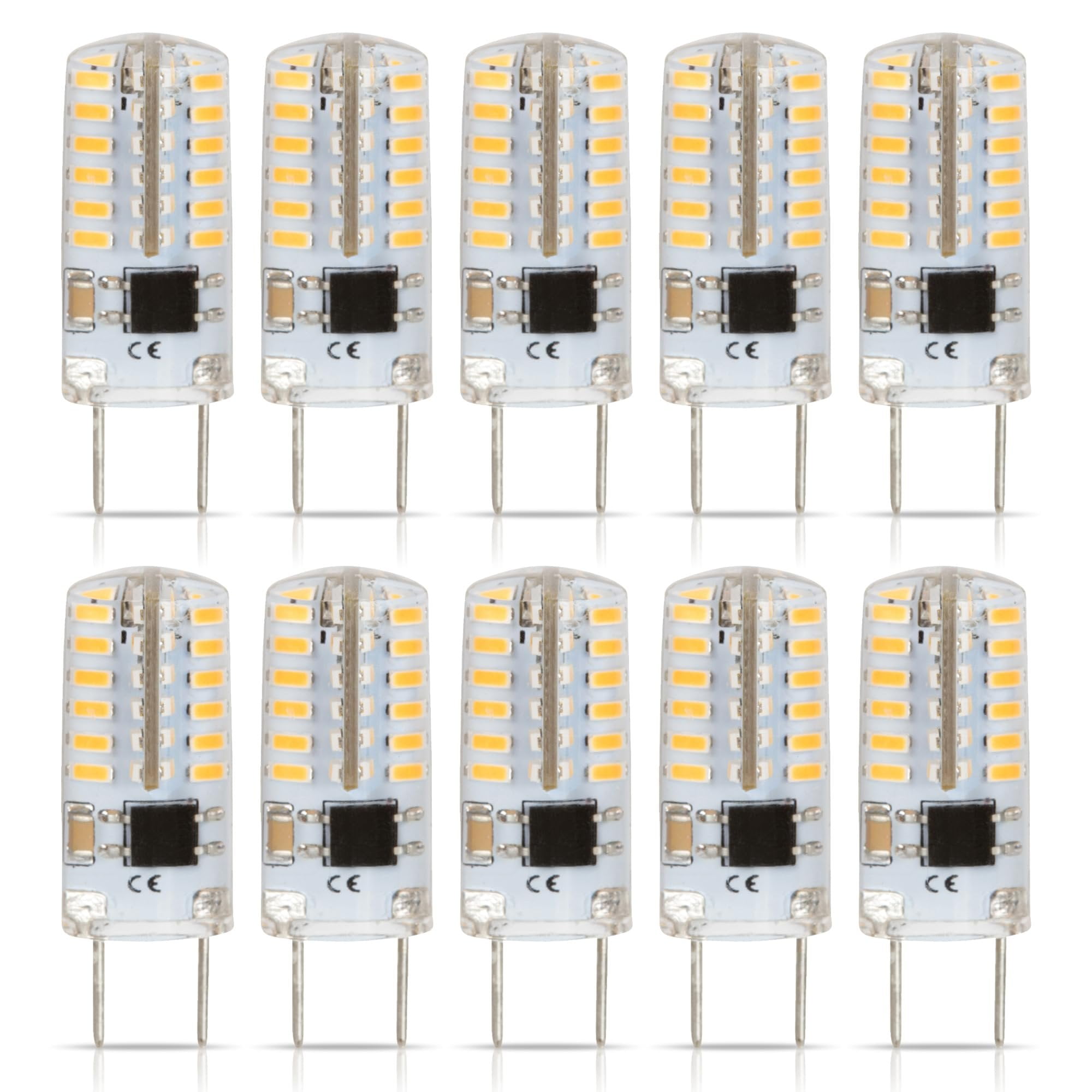 Simba Lighting LED G8 1.5W T4 20W Halogen Replacement JCD Bi-Pin Base ...