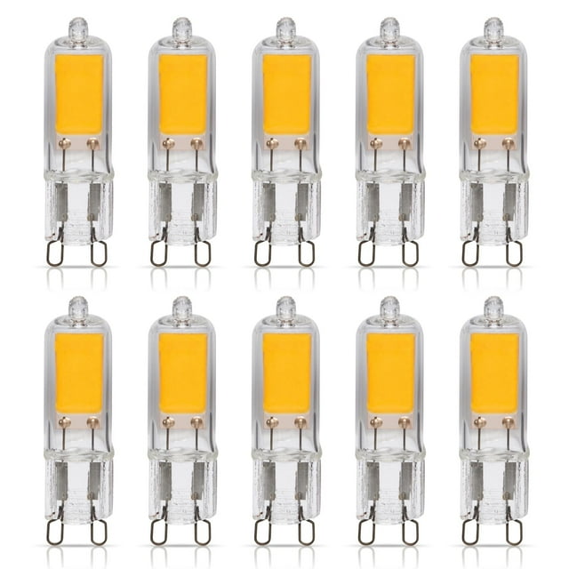 Simba Lighting LED G9 T4 JCD 2W 25W Replacement Bulbs 120V Bi-Pin Base ...