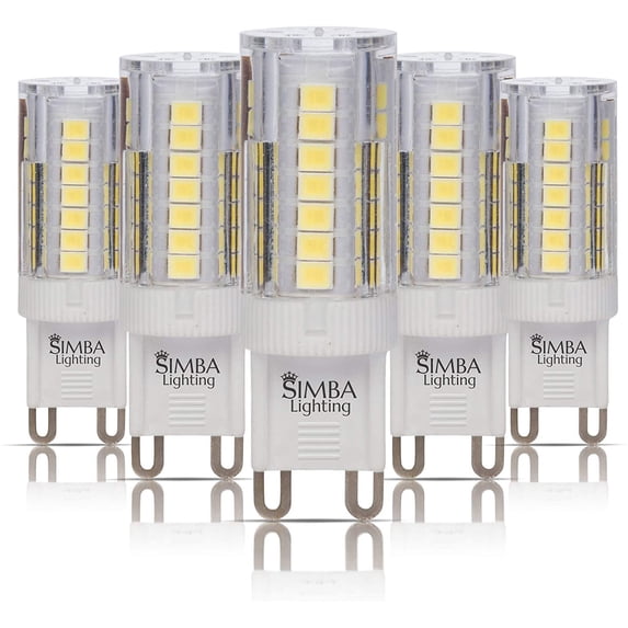 Simba Lighting LED G9 T5 Bulb 4W 40W Halogen Replacement 6000K Daylight ...