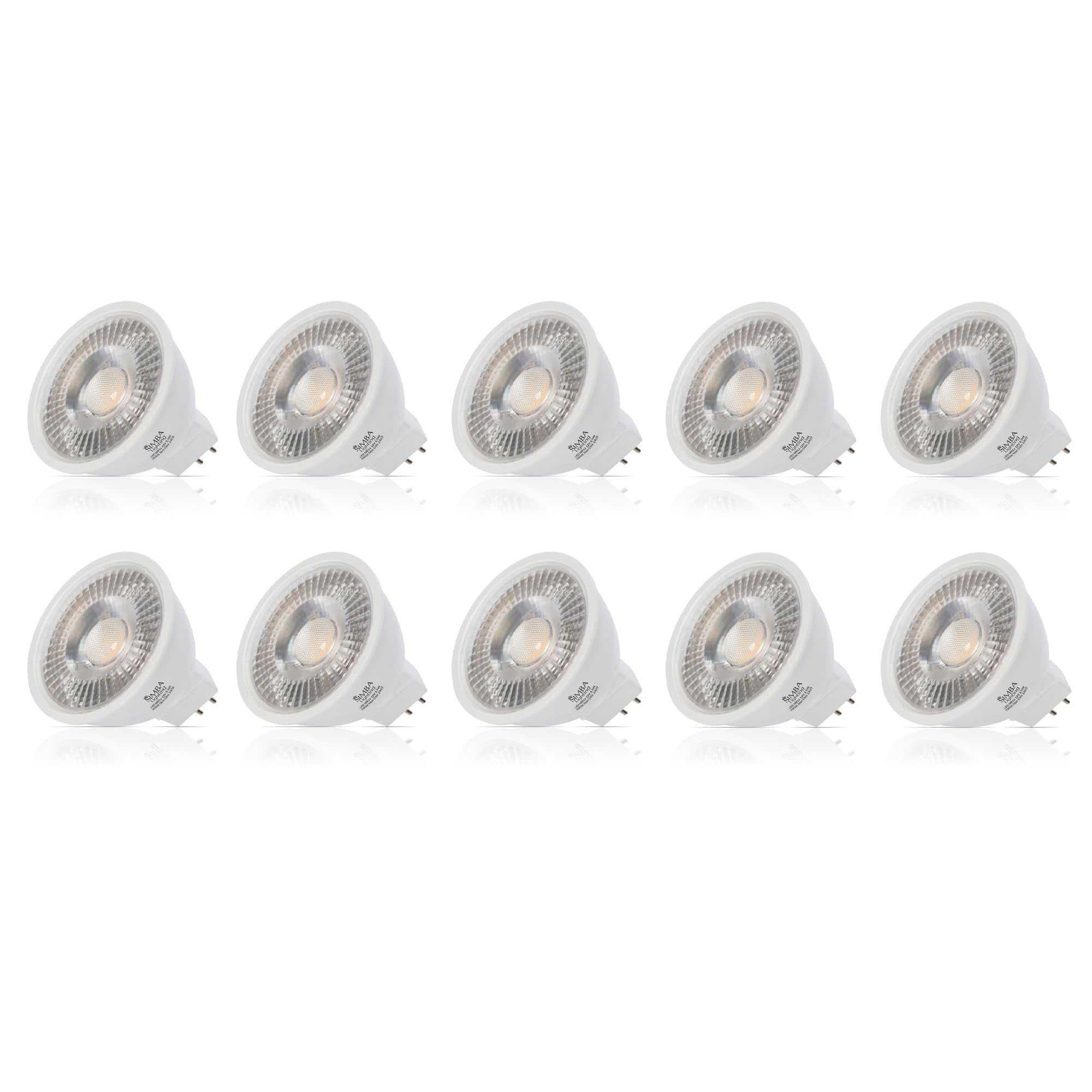 Simba Lighting LED MR16 3.5W 20W Halogen Replacement Bulbs 12V GU5.3 ...