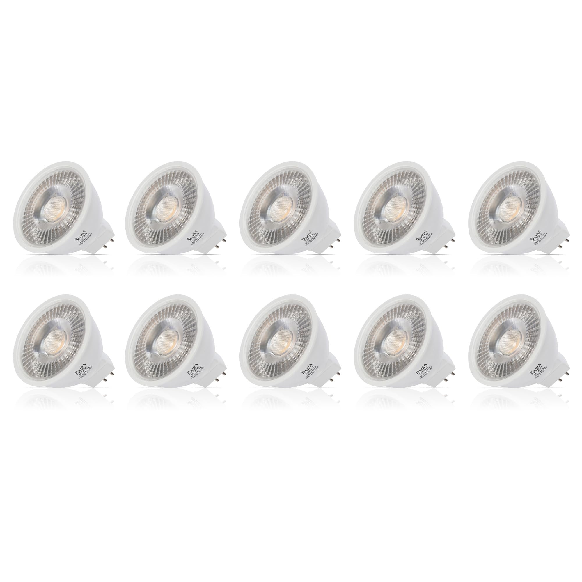 Simba Lighting LED MR16 5W 35W-50W Halogen Replacement Bulbs 12V GU5.3 ...