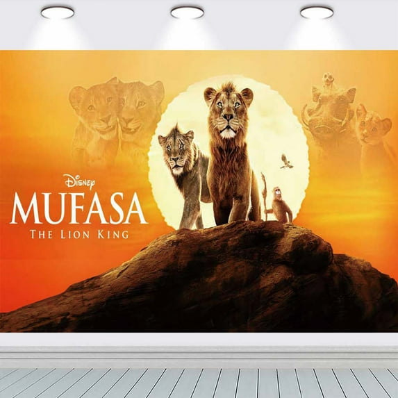 Simba Lion King Backdrop Banner Party Supplies Poster Movie Theme ...