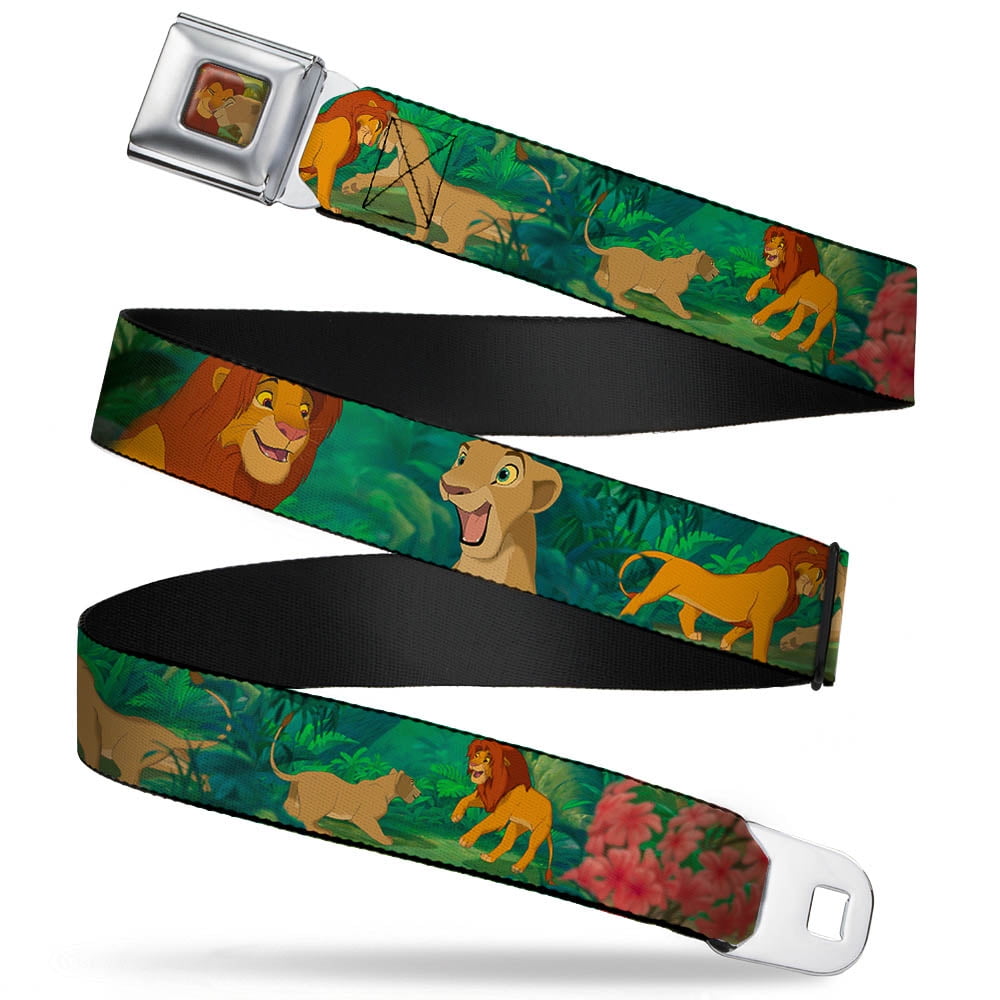 Simba & Nala Snuggle Full Color Simba & Nala Snuggle Play Poses Webbing ...