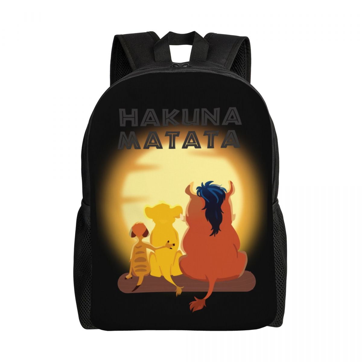 Simba Nala The Lion King Laptop Backpack Women Men Basic Bookbag for ...