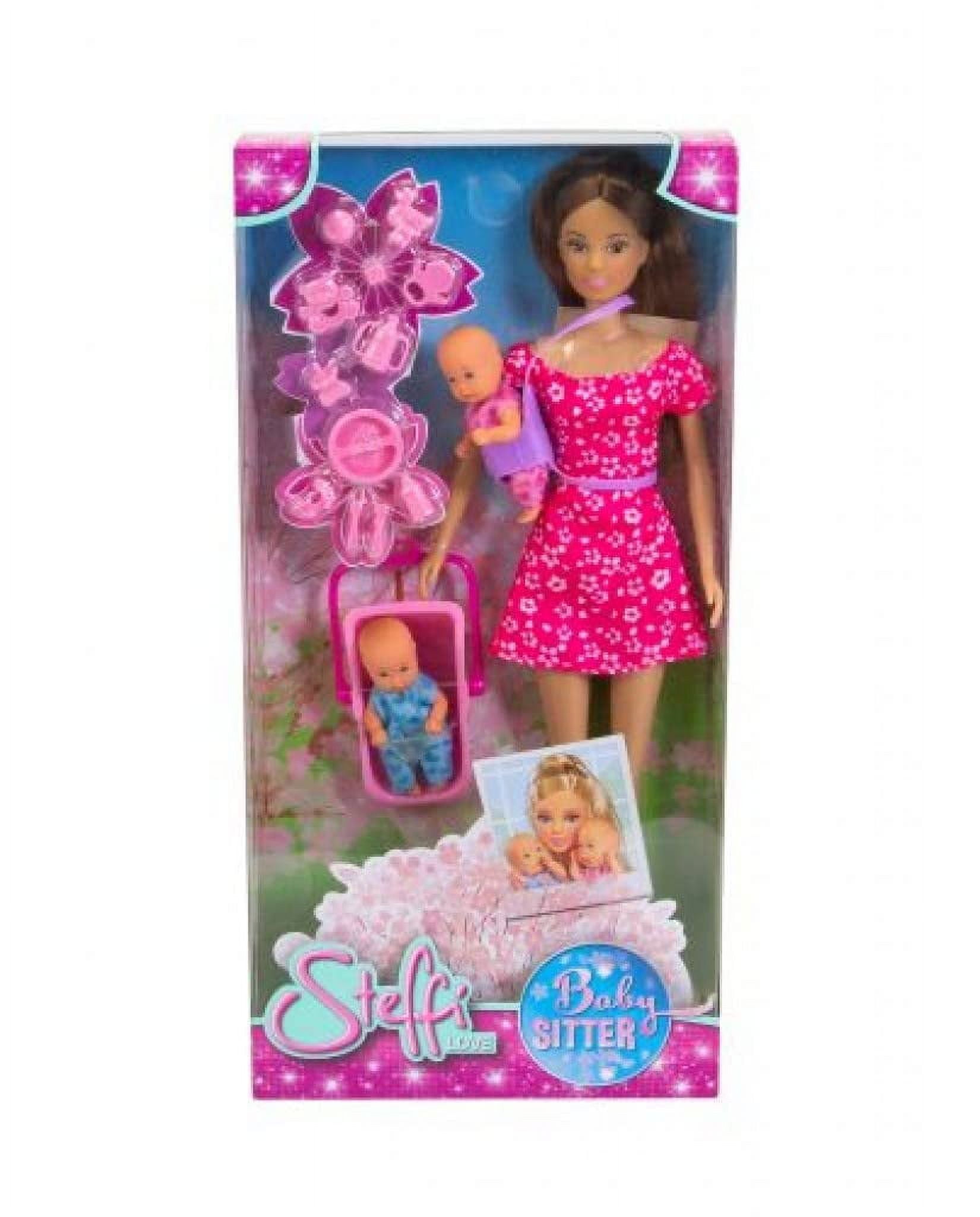 Simba Steffi Love Babysitter Doll Set, 11-inch Height, Multicolor ...