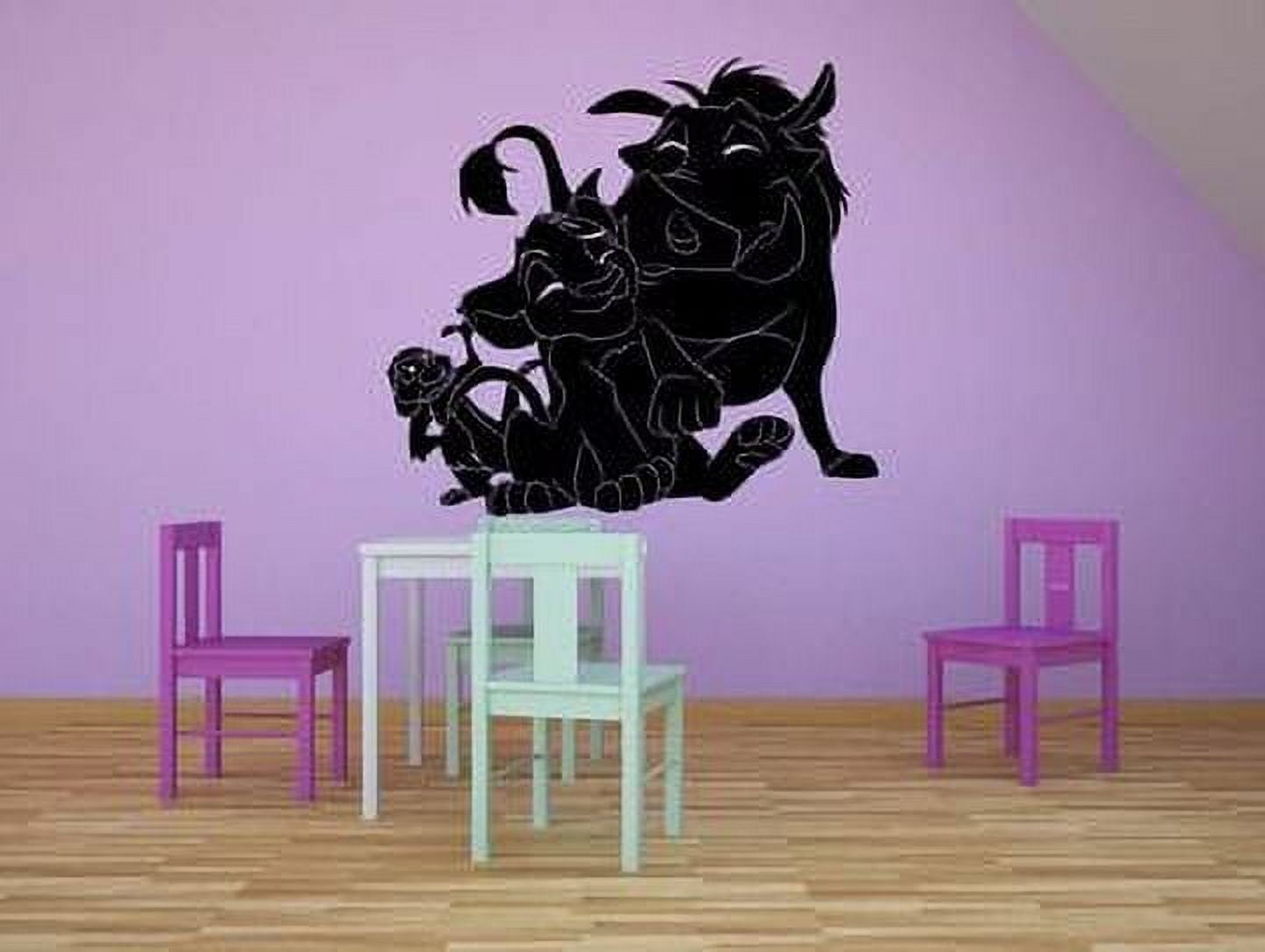 Simba Timon and Pumbaa The Lion King Wall Decals For Kids Rooms Decor ...