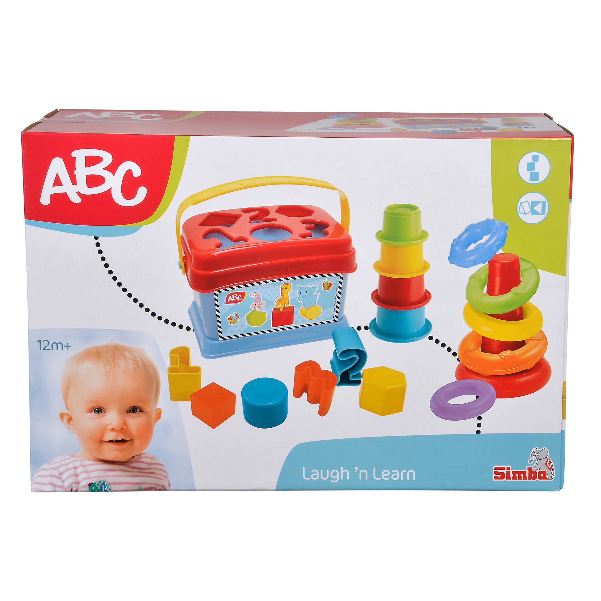Simba Toys - ABC Baby Stacking Playset - Walmart.com