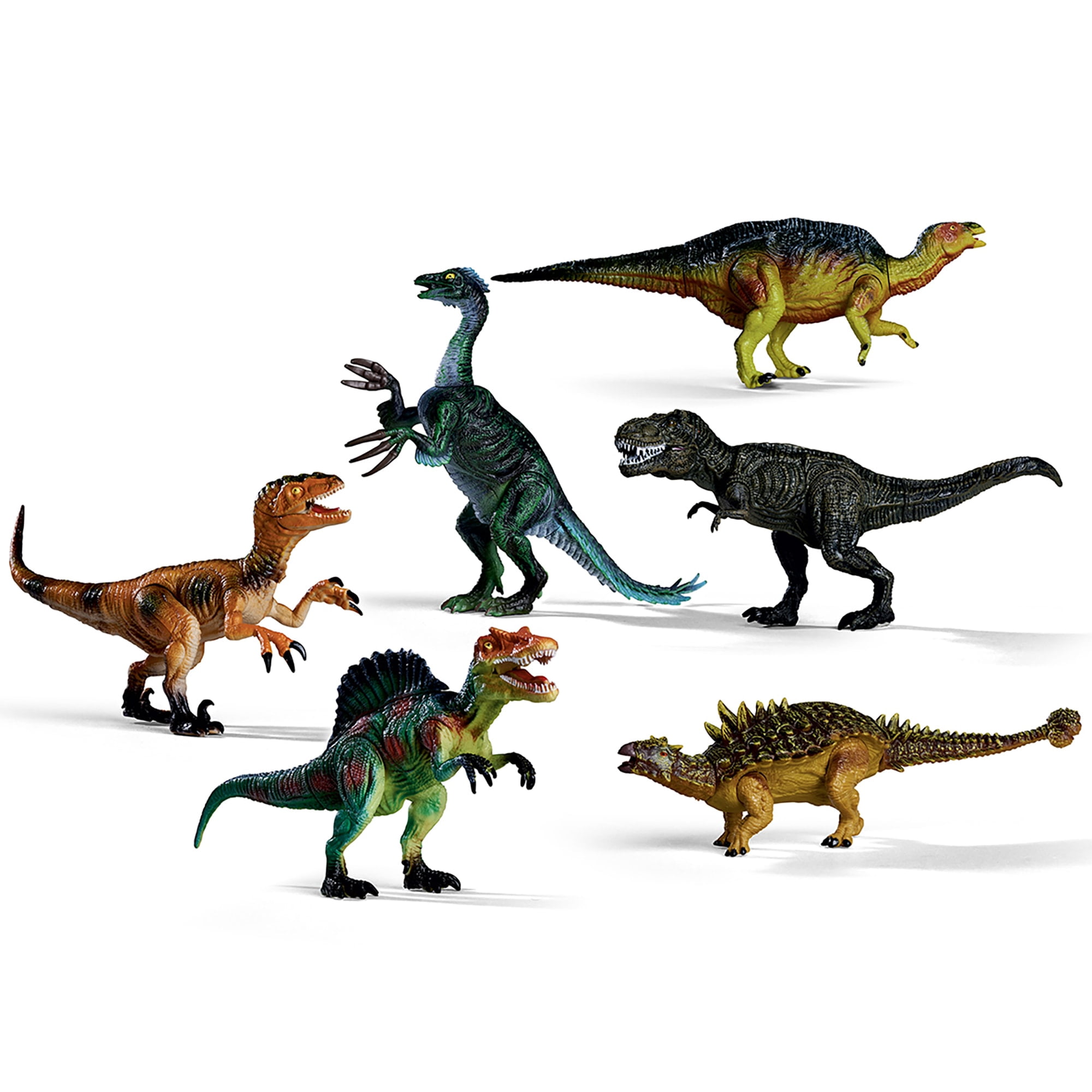 Simba Toys: Dino Set XXL – 6 Large Dinosaur Action Figures, 8-9 ...