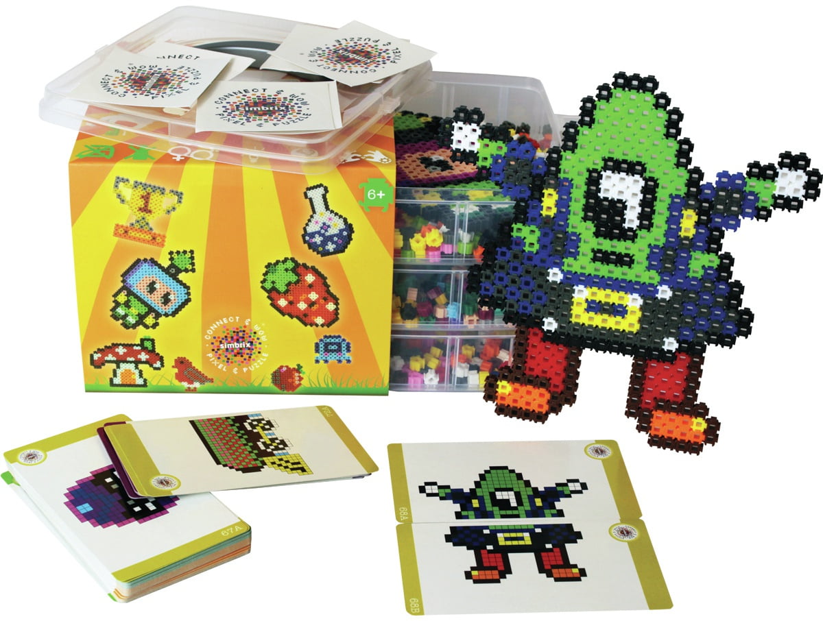 Simbrix Pixel Art Brix Kit-Crafter - Walmart.com