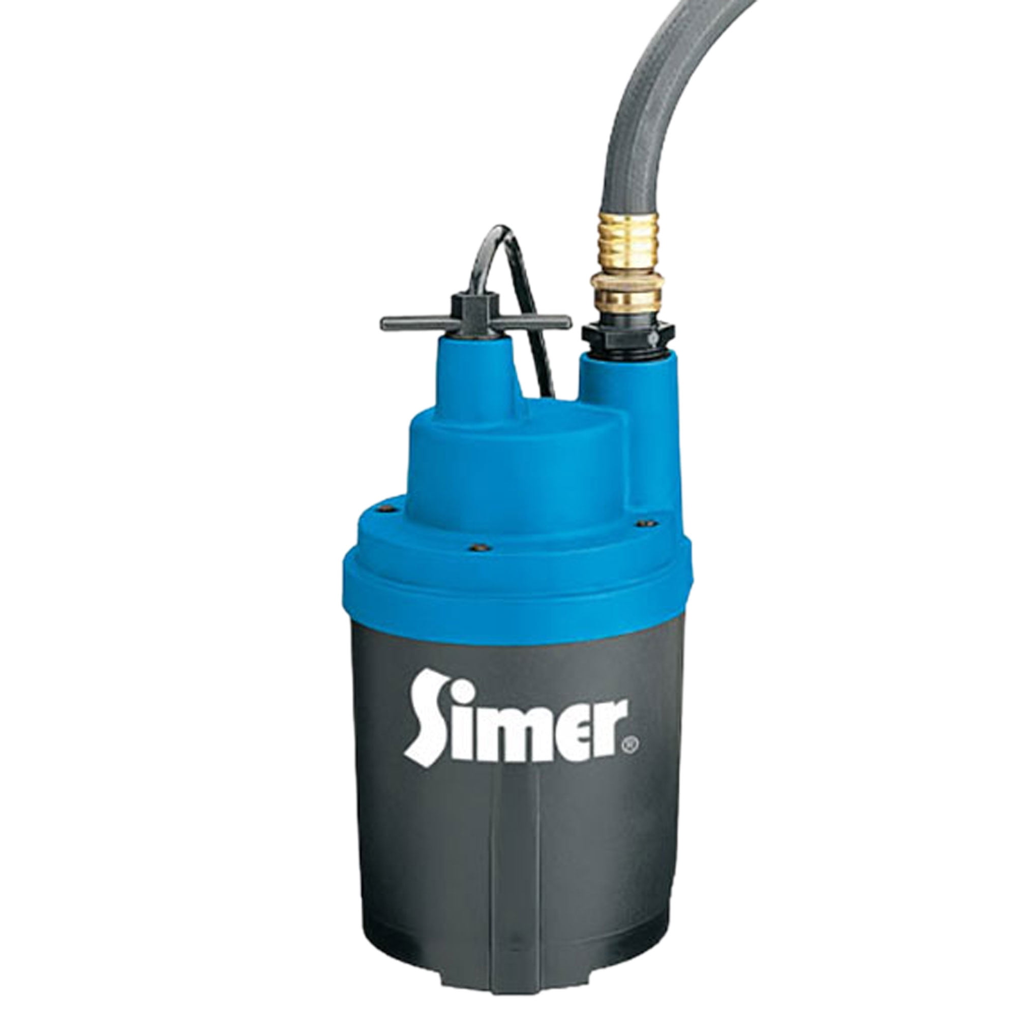 Simer Smart Geyser 1/4 HP 1800 GPH Submersible Auto Utility Water Pump ...