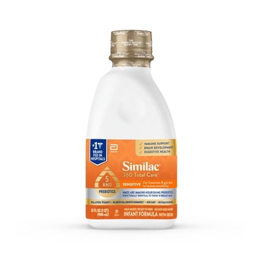 Similac Sensitive Ready-to-Feed Baby Formula, 32-fl-oz Bottle - Walmart.com