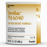 Similac PM 60/40 Low-Iron Infant Powder Formula, 14.1 Oz. - Walmart.com