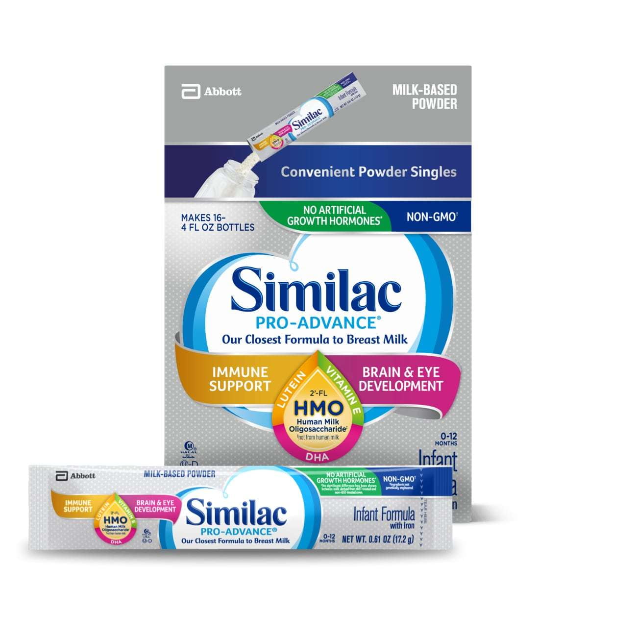 Similac Pro-Advance Powder Baby Formula, With 2′-FL HMO for Immune ...