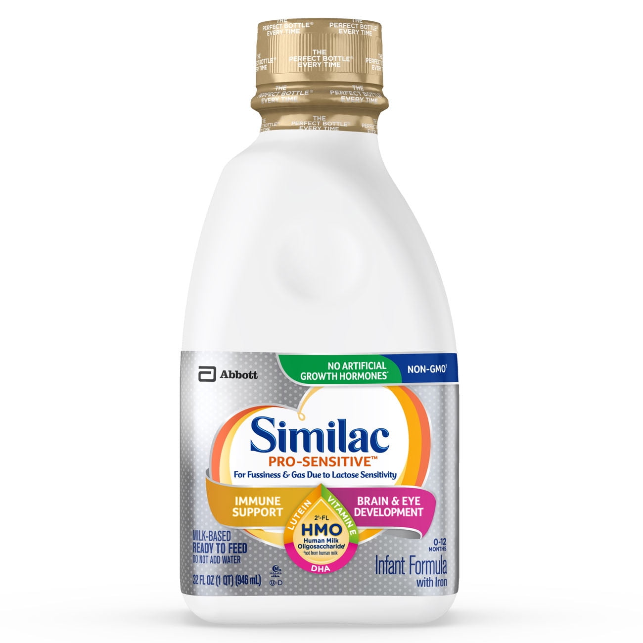 Similac Pro-Sensitive Ready-to-Feed Baby Formula for Lactose ...