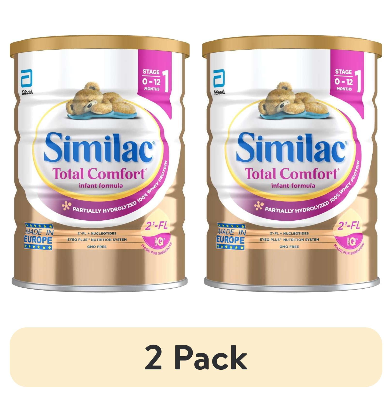 (2 pack) Similac Total Comfort Baby Formula Powder, Imported, 820 g (28 ...