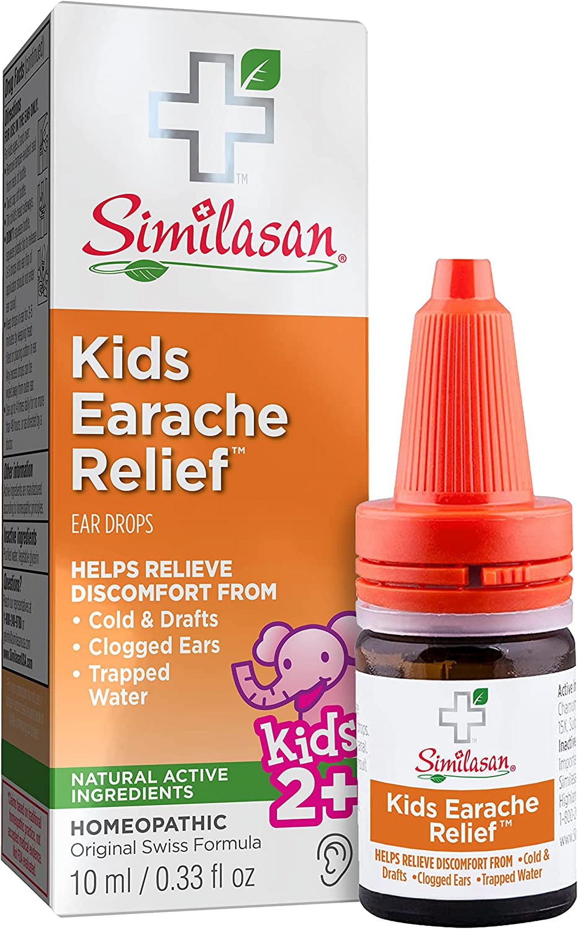 Similasan Childrens Earache Relief Drops - 10 Ml, 3 Pack - Walmart.com