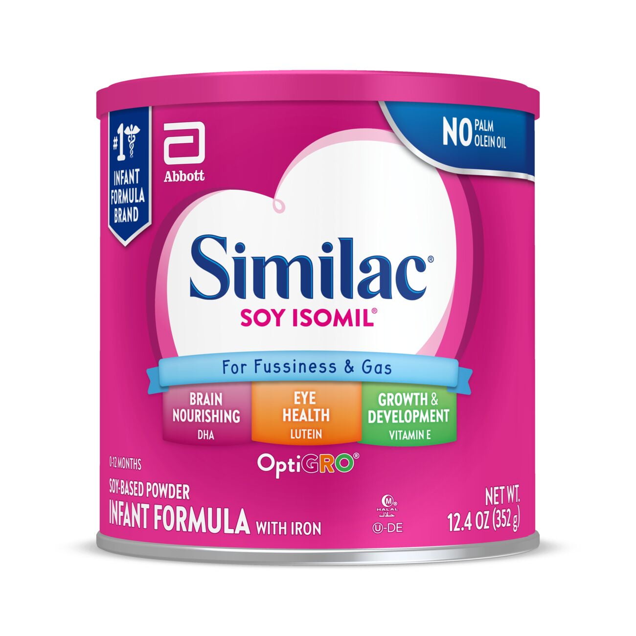 Similiac Soy Isomil Infant Formula with Iron, Powder, 12.4 oz - Walmart.com