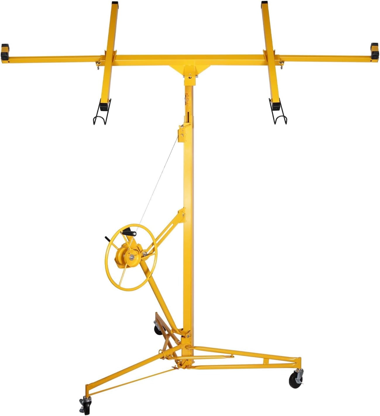 Drywall Lift Panel Hoist, 150 lbs Load Capacity, Sheetrock Jack Lifter ...