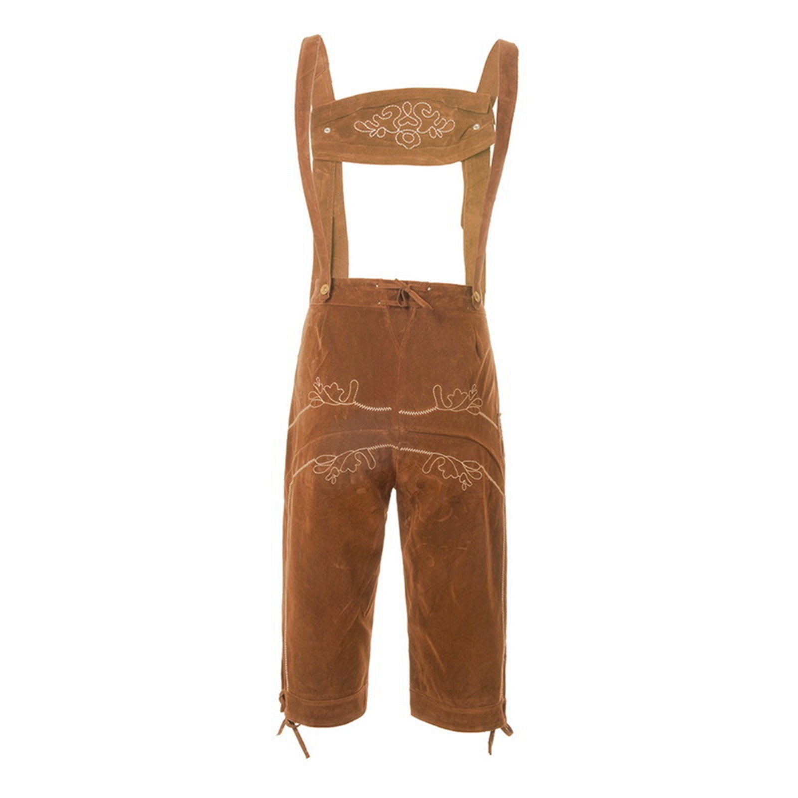 Simin Mens Sweatpants, Men's Oktoberfest 2024 Outfit Suspenders, Yellow-M Men's Acrylic Casual ...