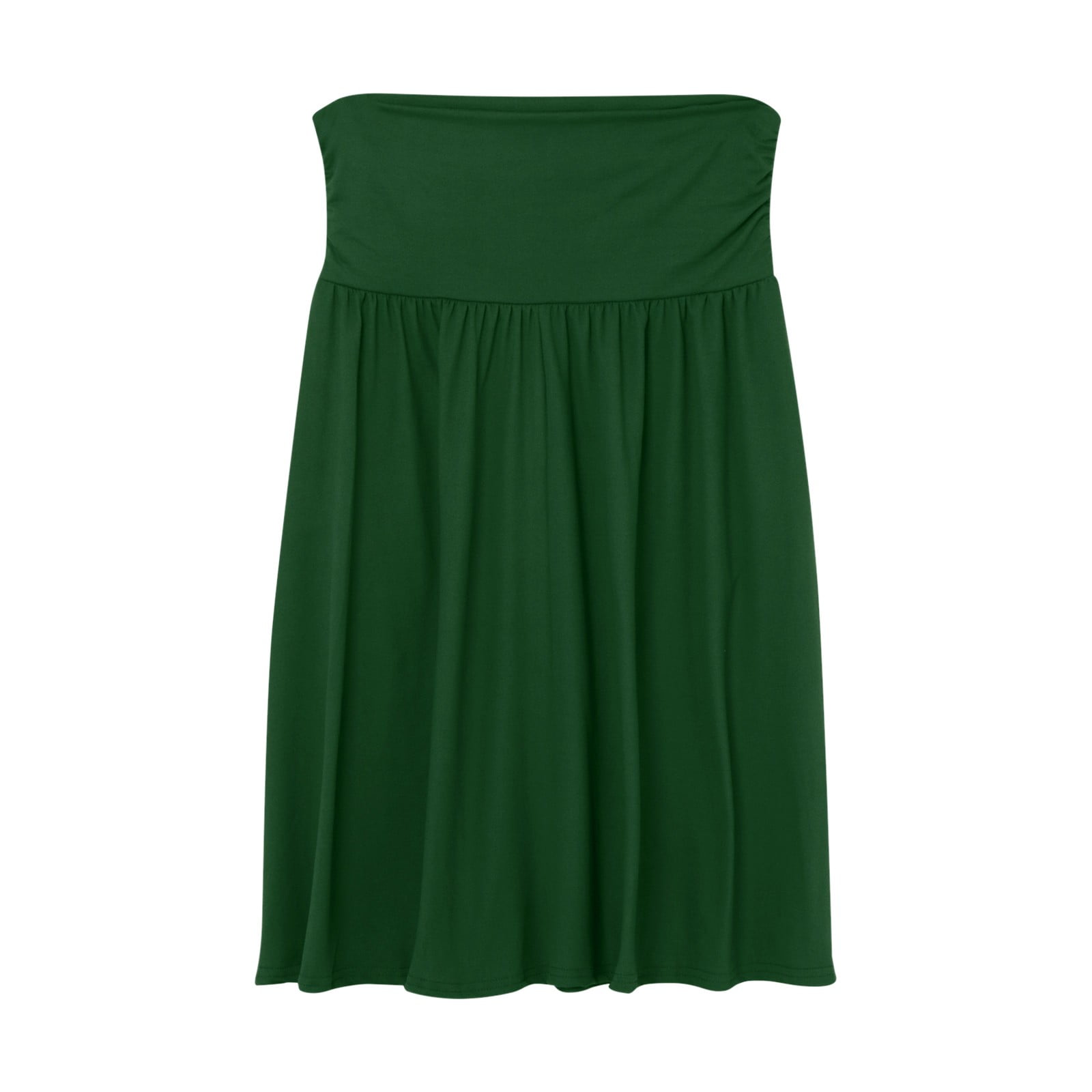 Simlu Skirts For Women Regular And Plus Size Skirt With Pockets Below The Knee Length Ruched