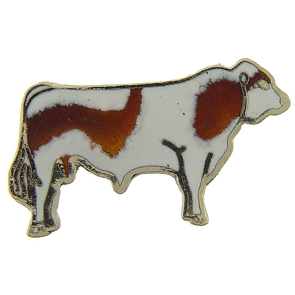 Eagle Emblems P00294 Pin - Bull, Simmental - 1 in. - Walmart.com