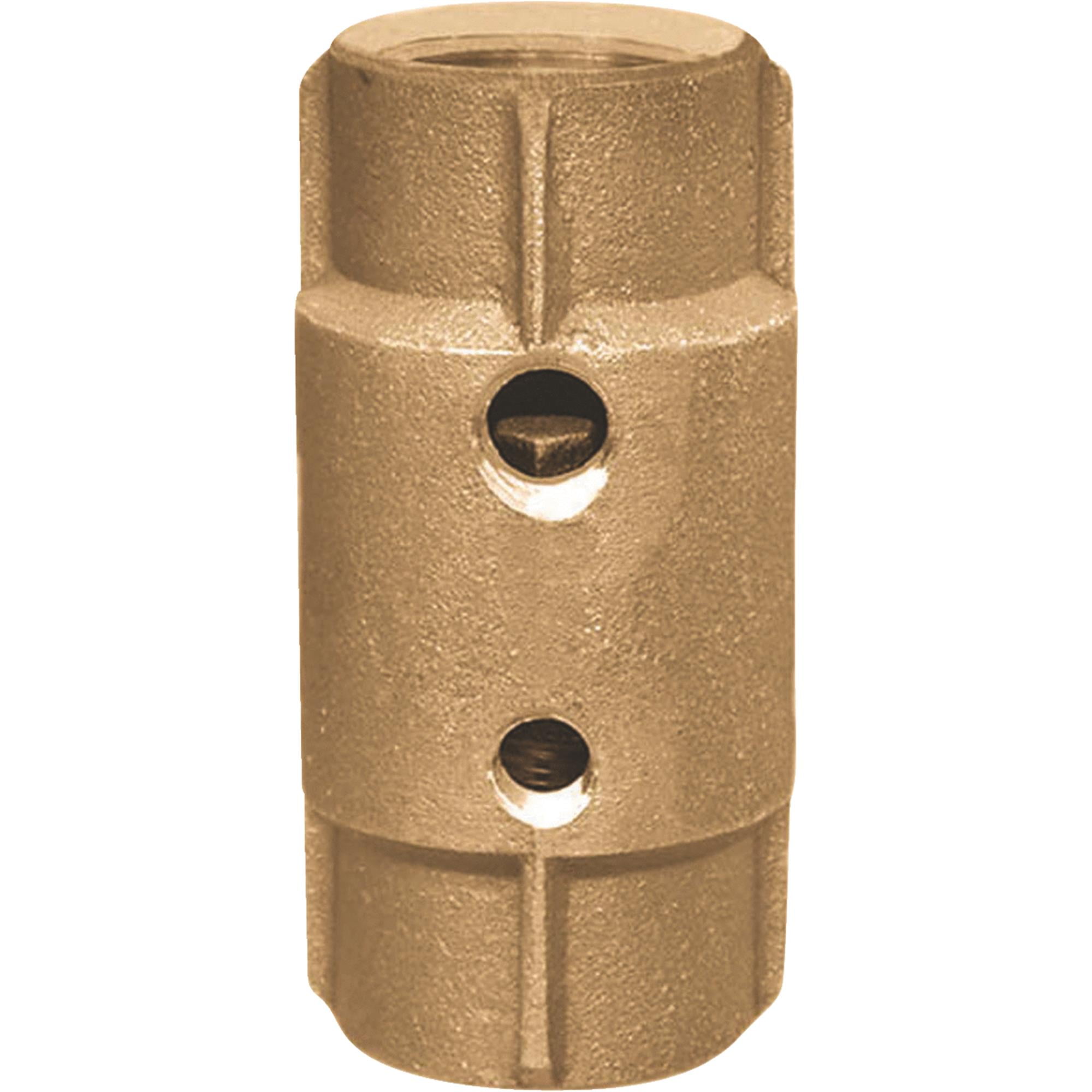 Simmons 1-1/4 In. Silicon Bronze Spring Loaded Check Valve with ...