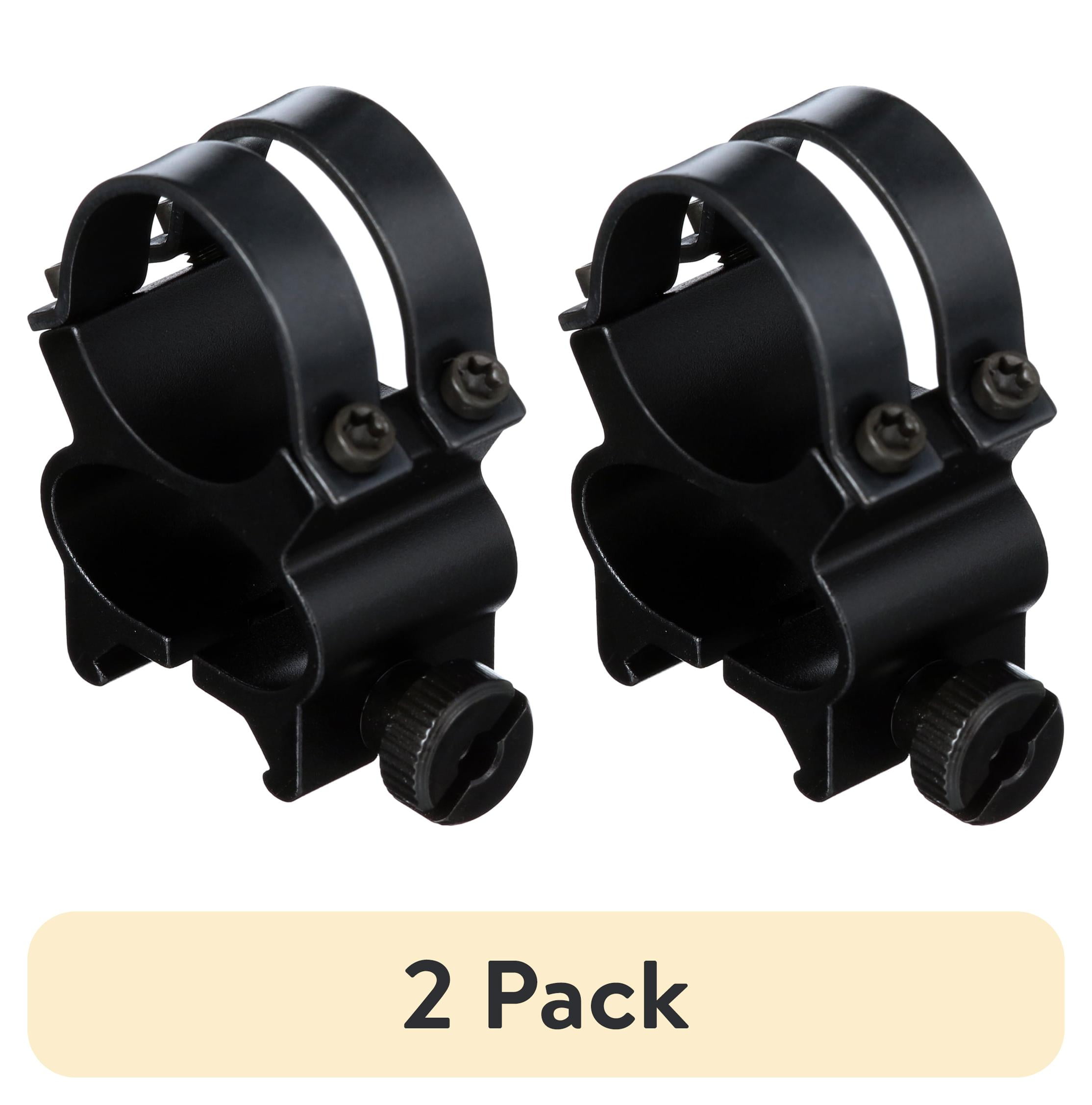 (2 pack) Simmons See Thru Dual Strap, Matte Black, 1" - Walmart.com