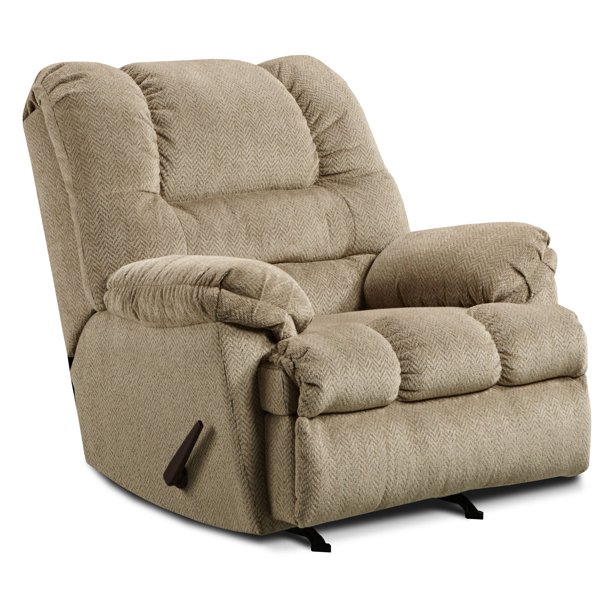 Simmons Zig Zag Microfiber Rocker Recliner - Walmart.com