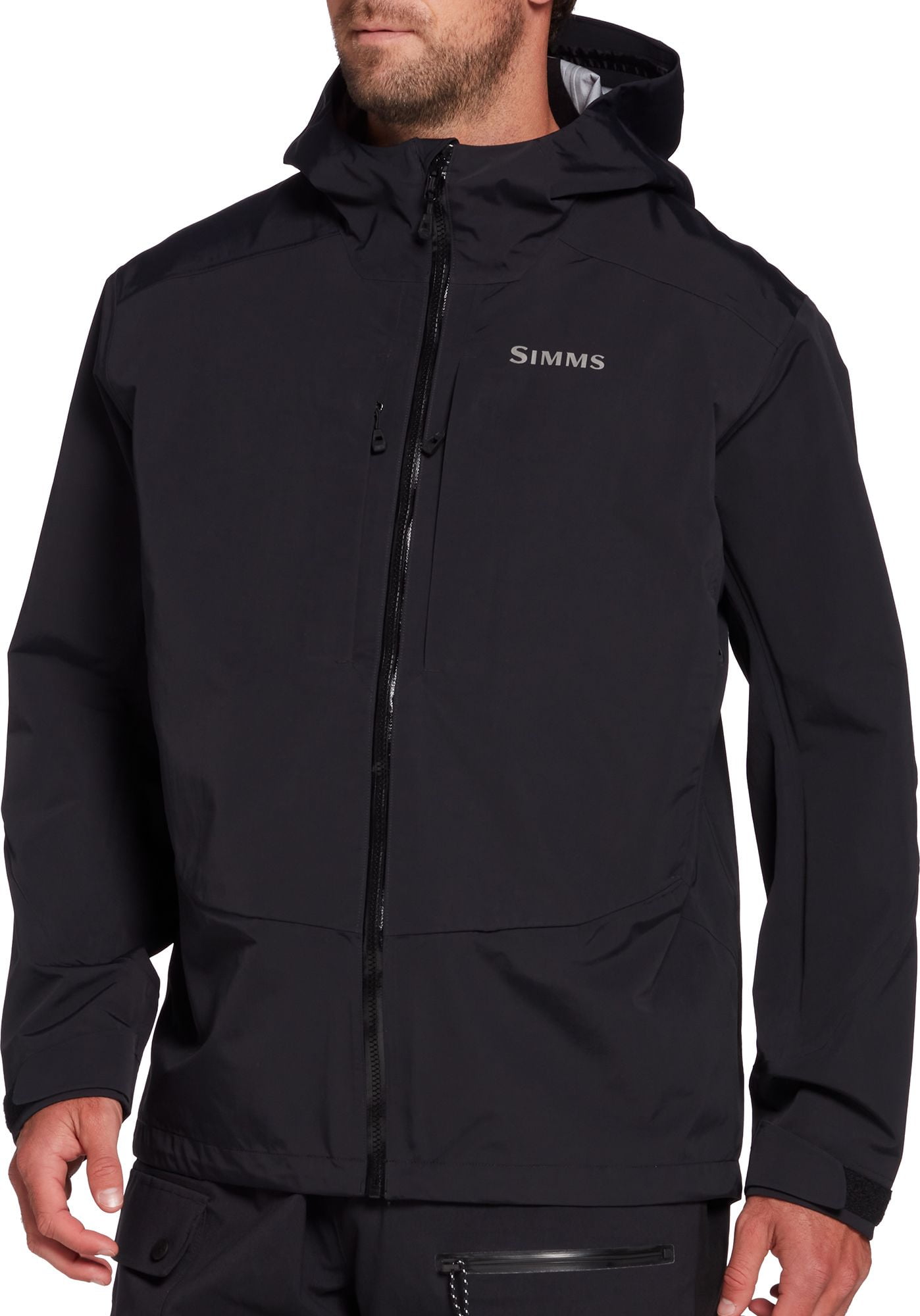 Simms Men's Freestone Wading Jacket (Black, M) - Walmart.com