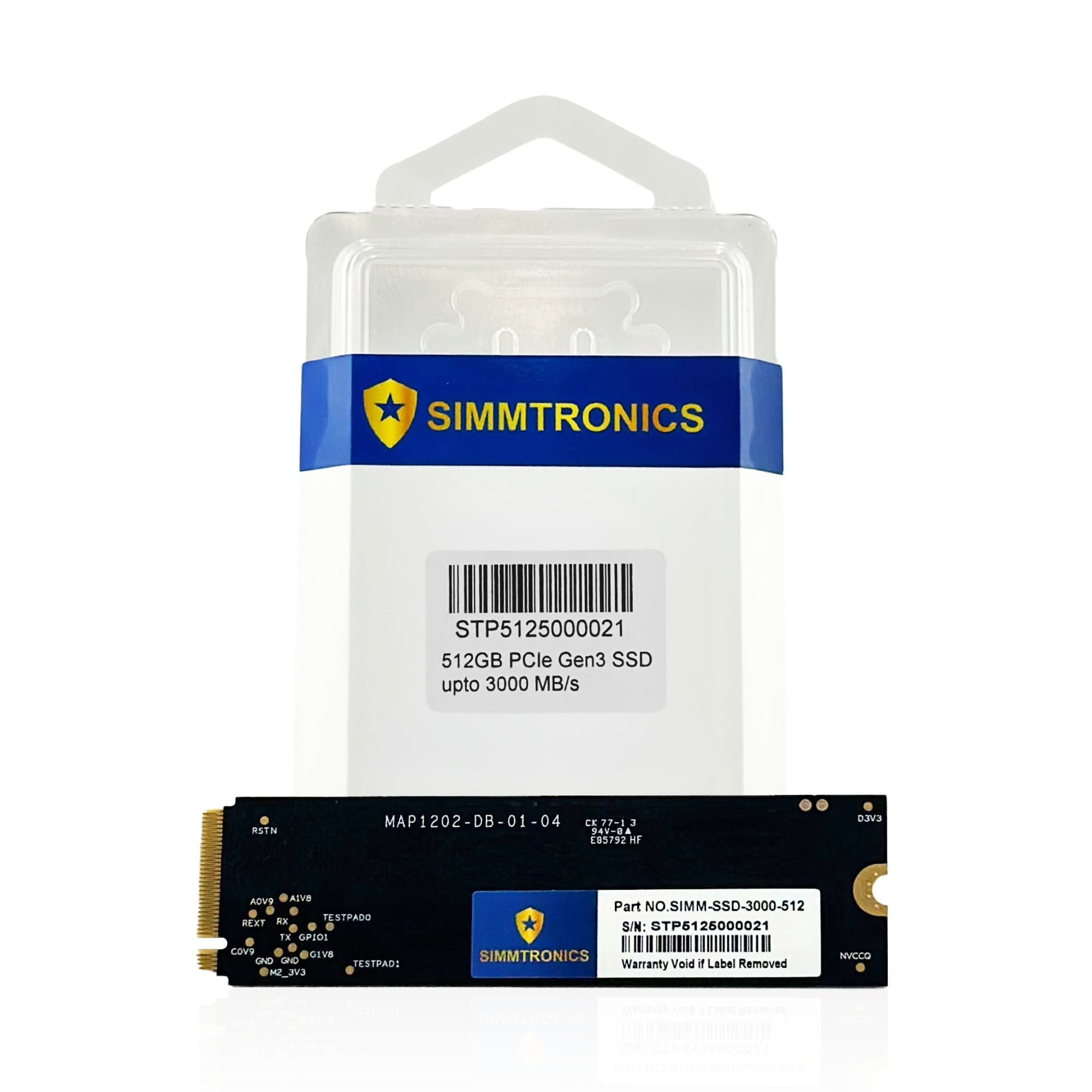 Simmtronics Internal PCIe 3.0 NVMe M.2 SSD 3000MHz - 512GB - Walmart.com
