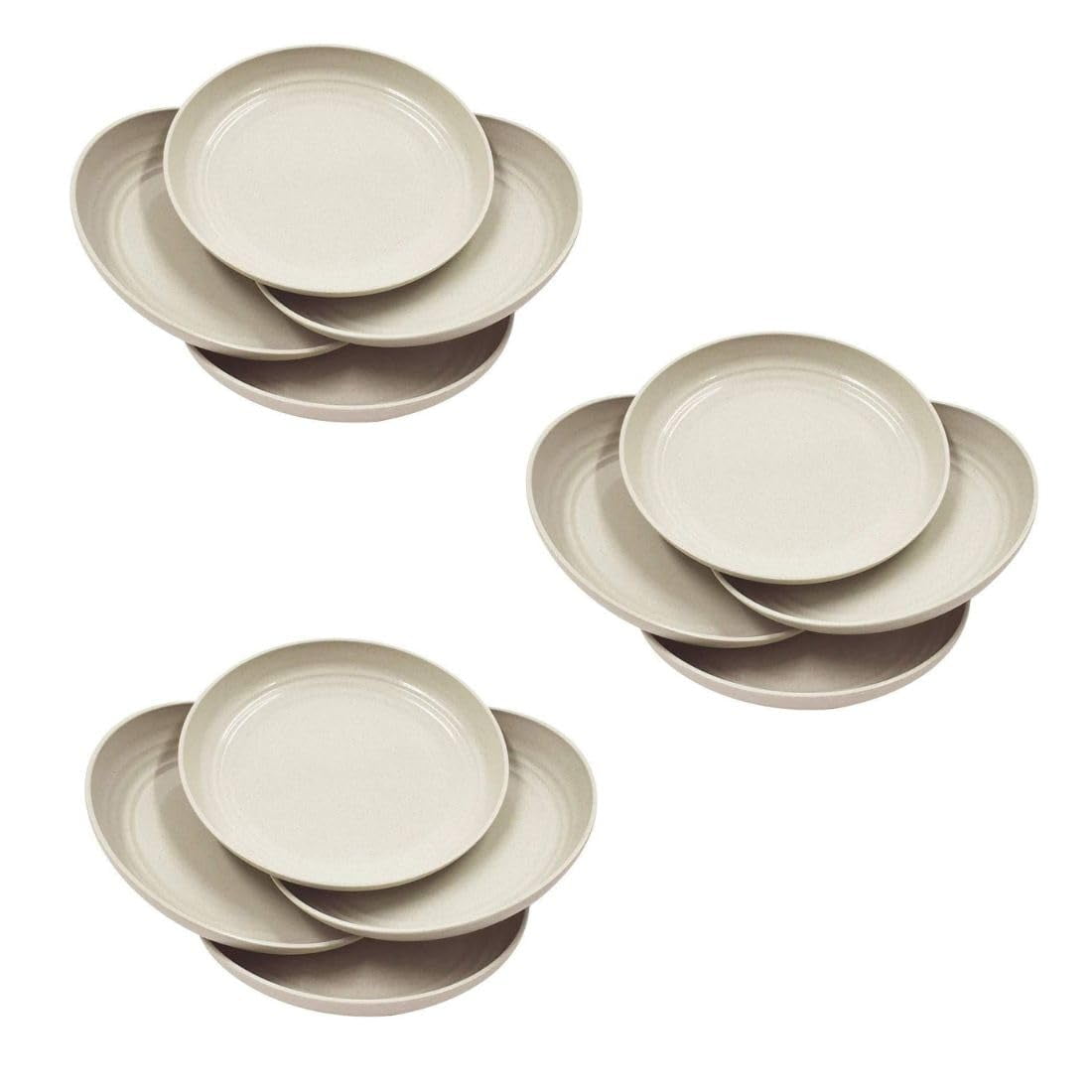 Simois Wheat Straw Dinner Platter Dishwasher Microwave Safe Snack ...