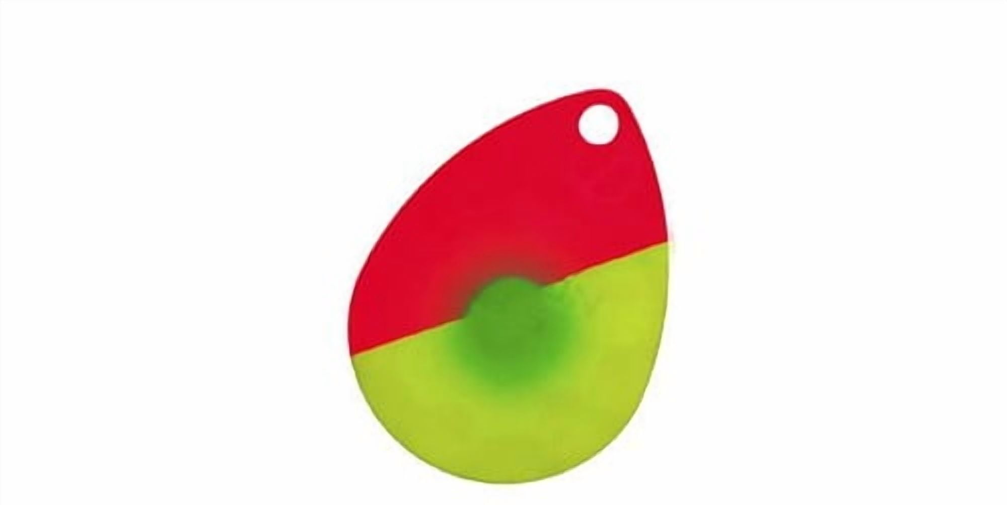 Simon 3.5 Colorado Hex Spinner Blades 2-Pack, Chartreuse/Pink with ...