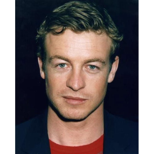 Simon Baker poster Metal Sign 8inx 12in Art Print on Metal 8x12 Square ...