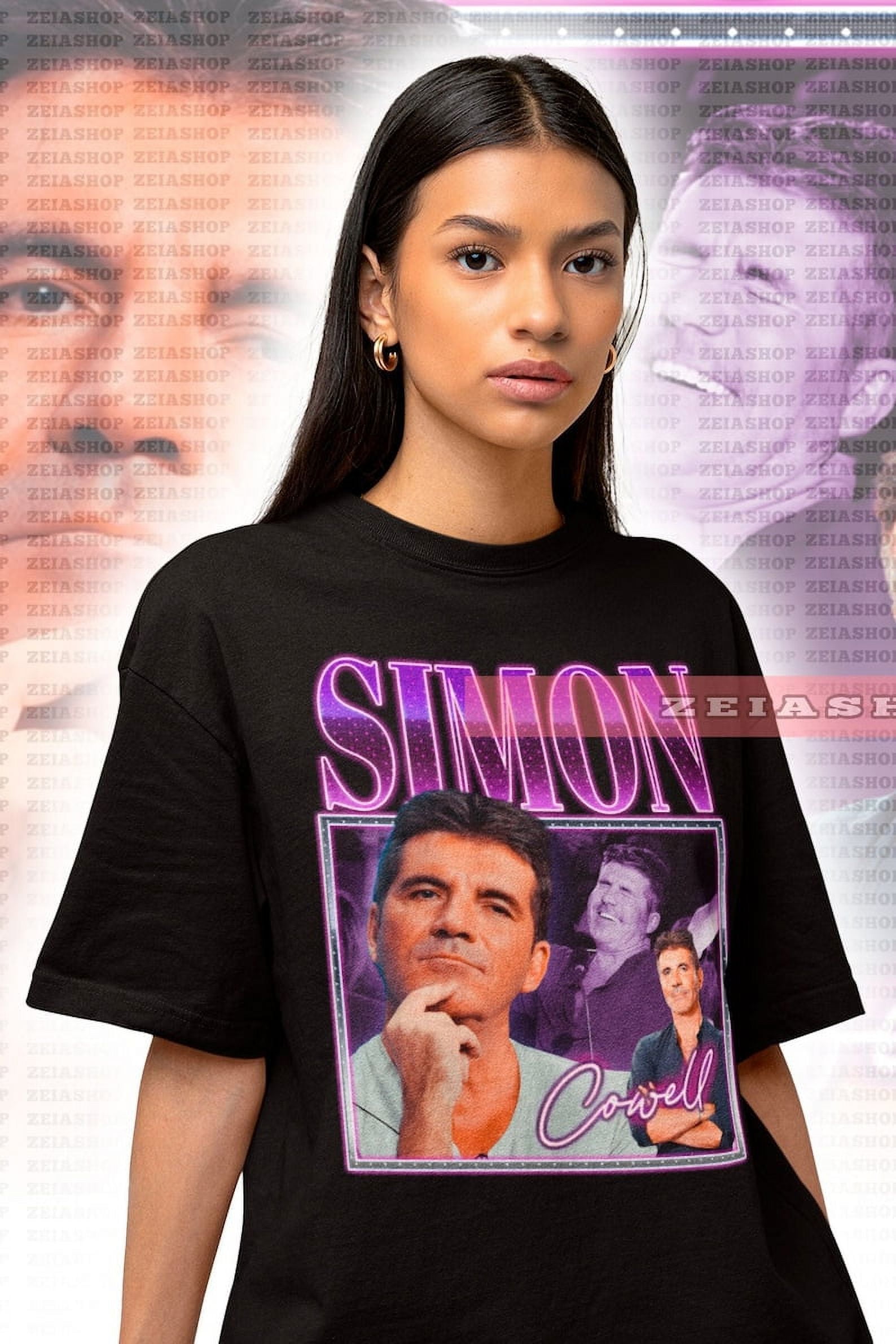 Simon Cowell T-Shirt - Simon Cowell - Judge Tv American Idol - Randy Jackson, Paula Abdul ...
