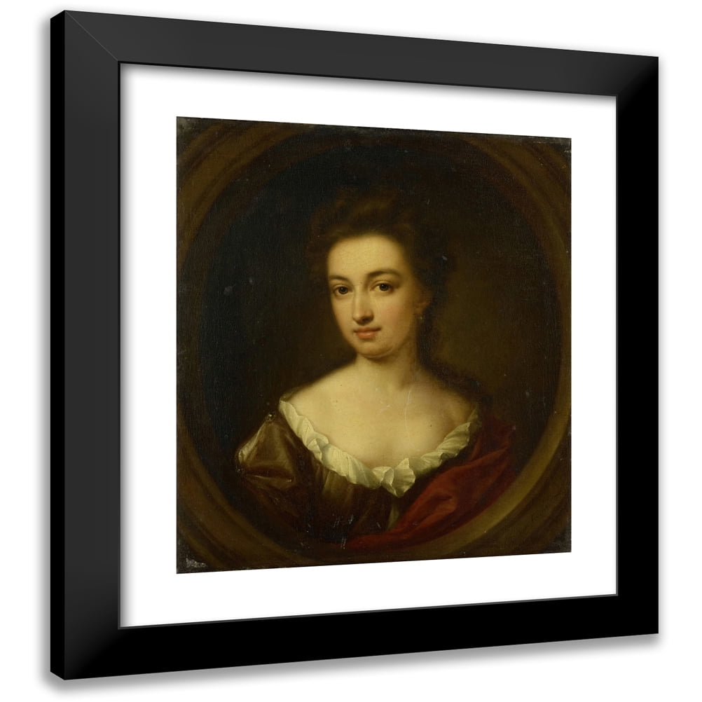 Simon Dubois 15x17 Black Modern Framed Museum Art Print Titled - Josina ...