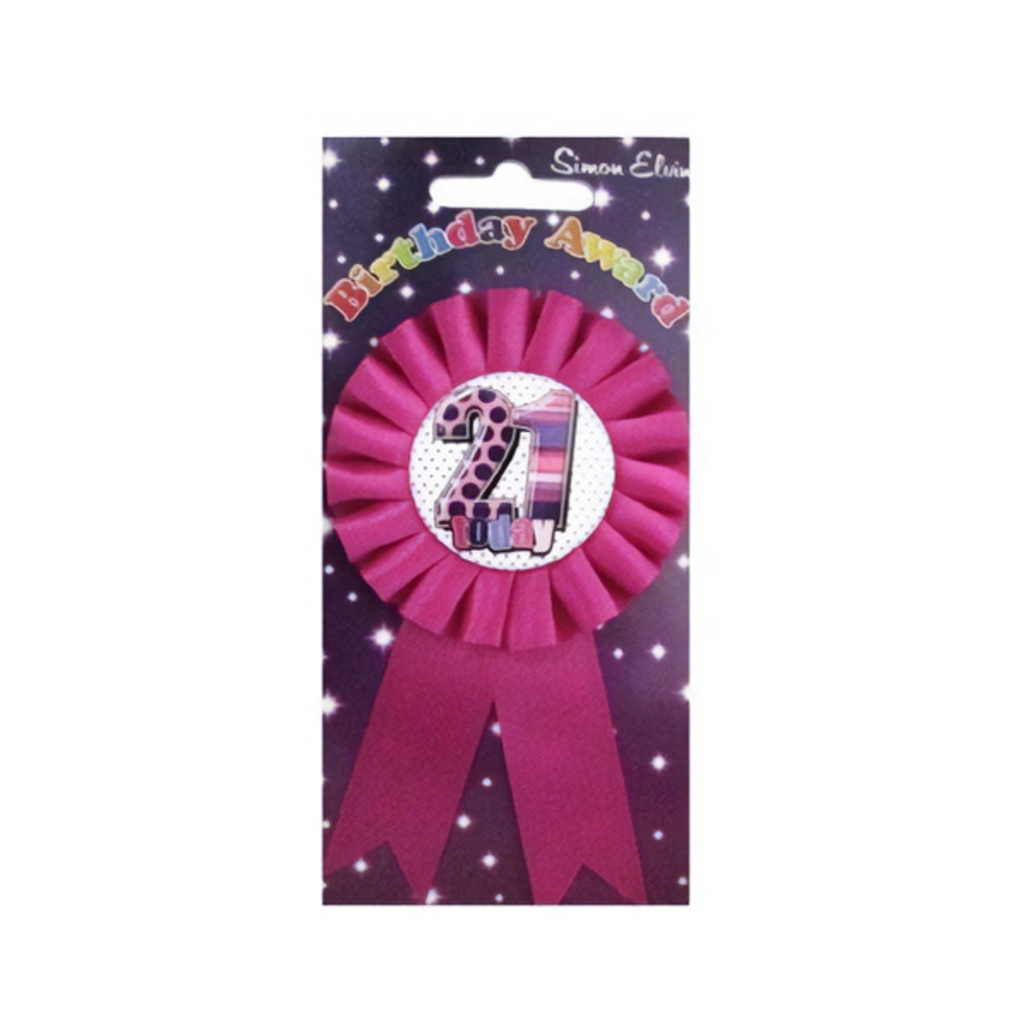 Simon Elvin 21st Birthday Award Ribbon - Walmart.com