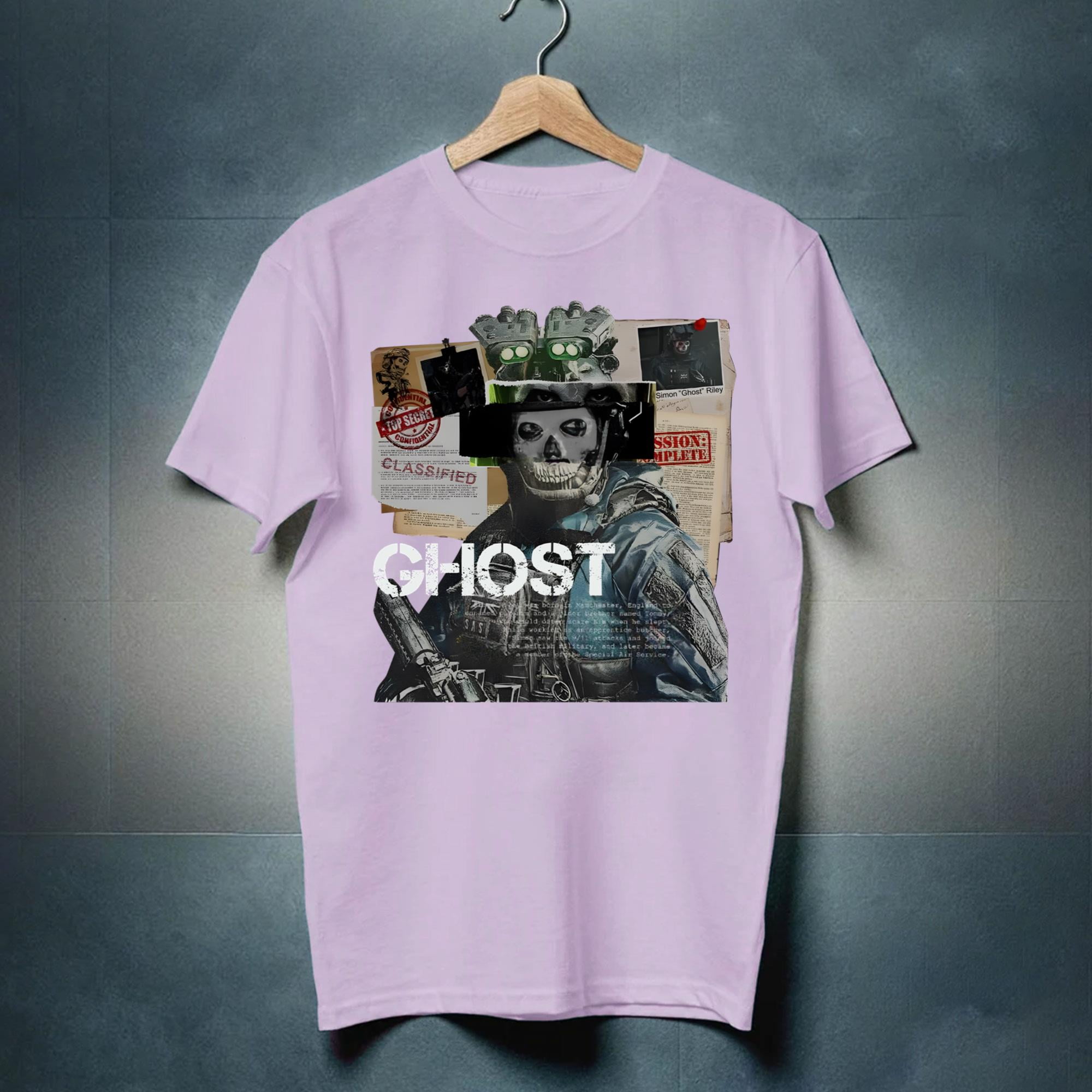 Simon Ghost Riley COD 90s Shirt, Bootleg Modern Warfare 1 2 3 Game ...