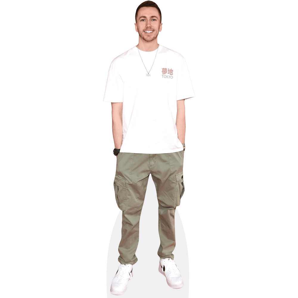 Simon Minter (White T-Shirt) Mini Cardboard Cutout Standee - Walmart.com