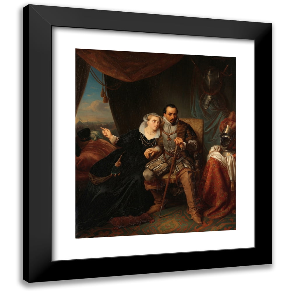 Simon Opzoomer 12x14 Black Modern Framed Museum Art Print Titled ...
