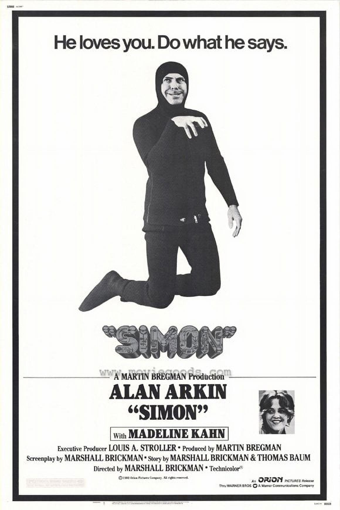 Simon - movie POSTER (Style A) (27" x 40") (1980) - Walmart.com